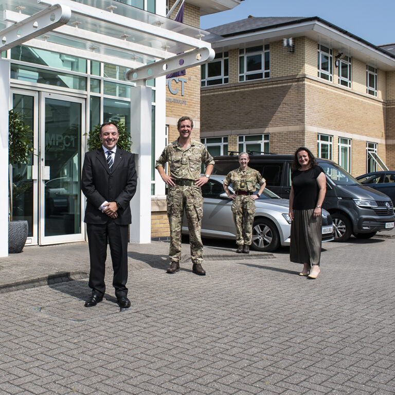 MPCT hosts VIP visit from Maj Gen CJ Bell CBE GOC ARITC - MPCT