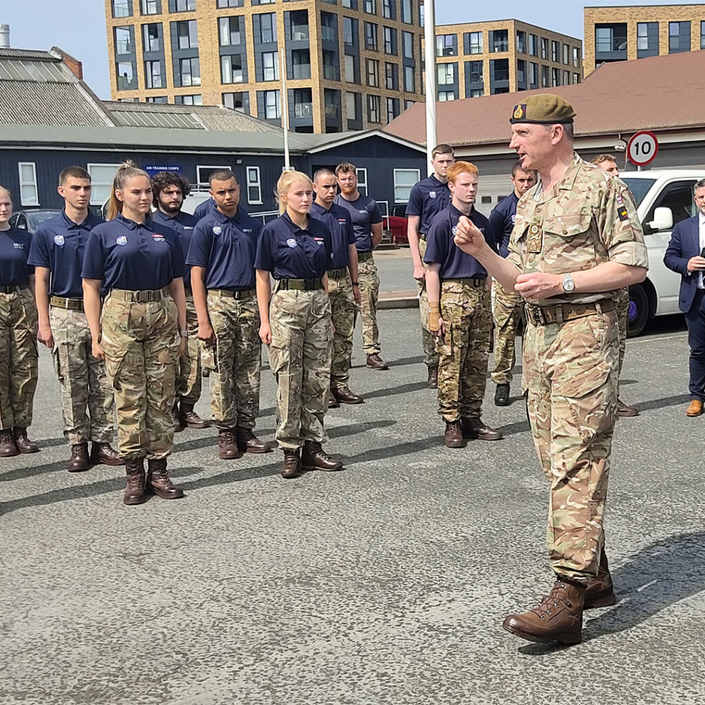 Major General Chris Ghika CBE Visits MPC Croydon - MPCT
